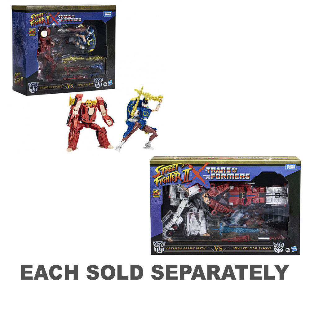 Transformers Mashup Transformers & Street Fighter 2 MashUp His Gifts