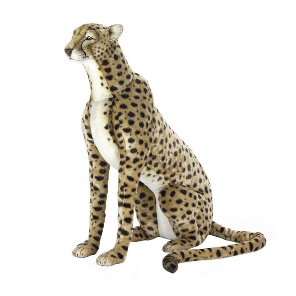 Hansa Life Size Sitting Cheetah (110cm) - His Gifts